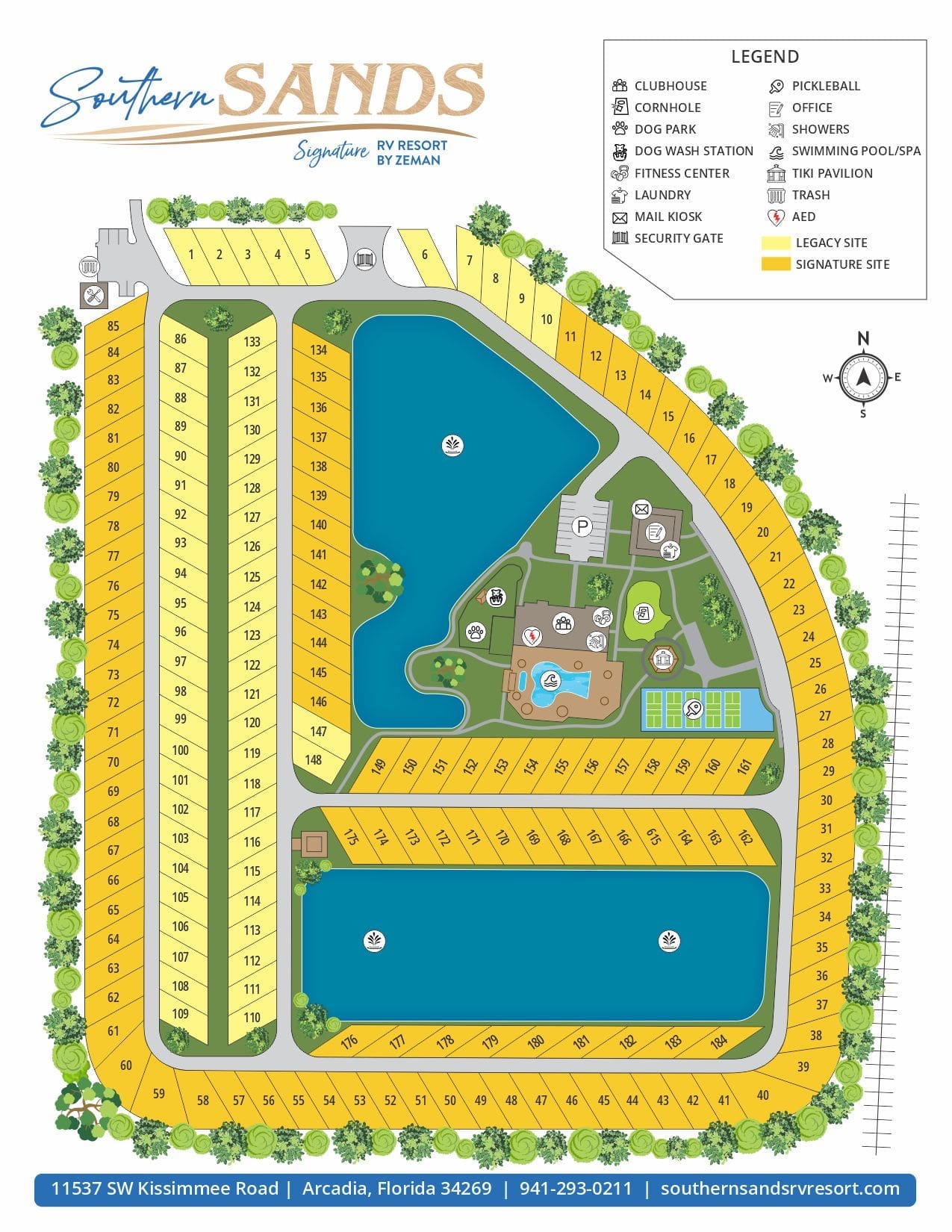 Plan Your Stay – Southern Sands RV Resort